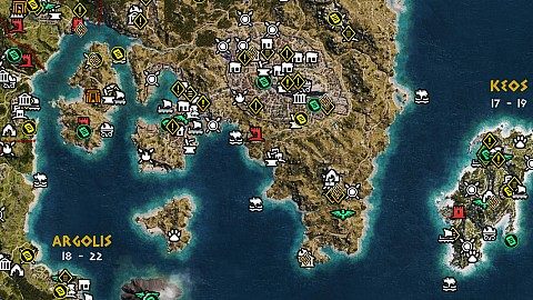 Assassin's Creed Odyssey Interactive Maps