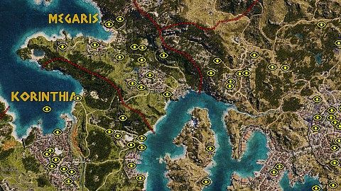Assassin's Creed Odyssey Interactive Maps