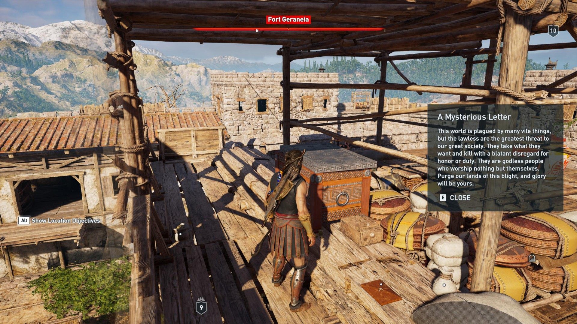 Besieging Bandits, Assassin's Creed Odyssey Quest
