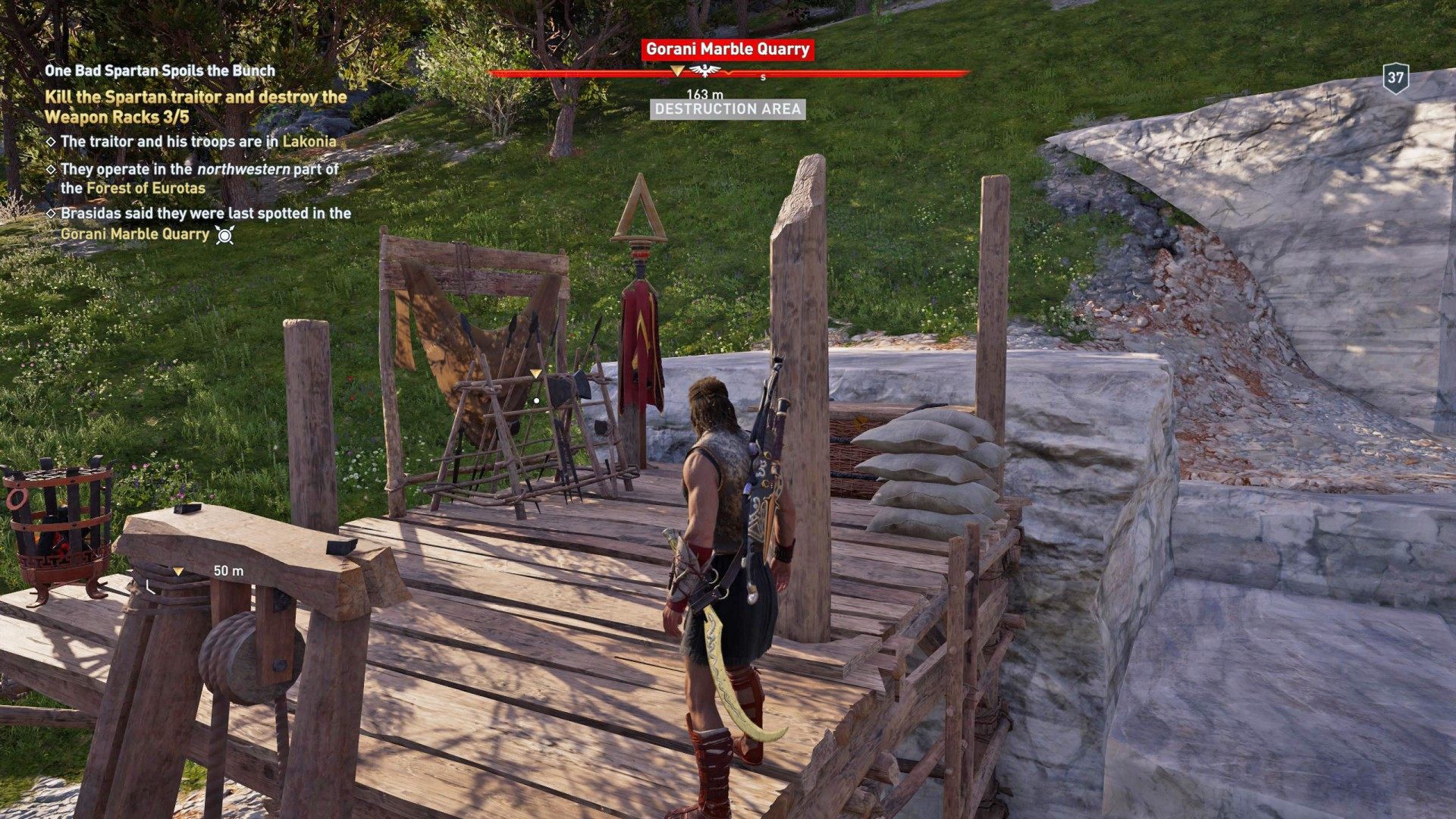 One Bad Spartan Spoils the Bunch, Assassin's Creed Odyssey Quest