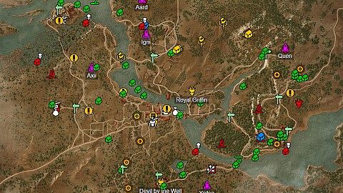Witcher 3: Wild Hunt Interactive Maps