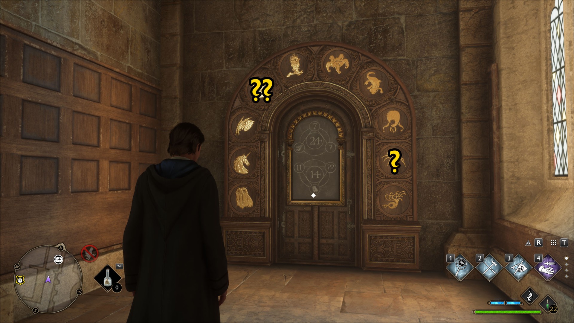 Arithmancy Doors, Hogwarts Legacy Points of interest