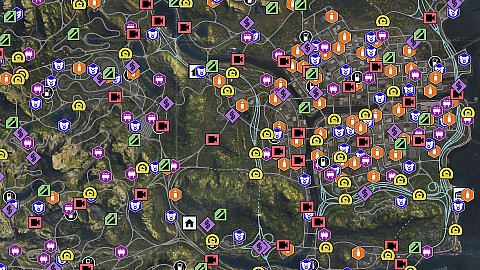 Need for Speed Unbound Map & Collectibles