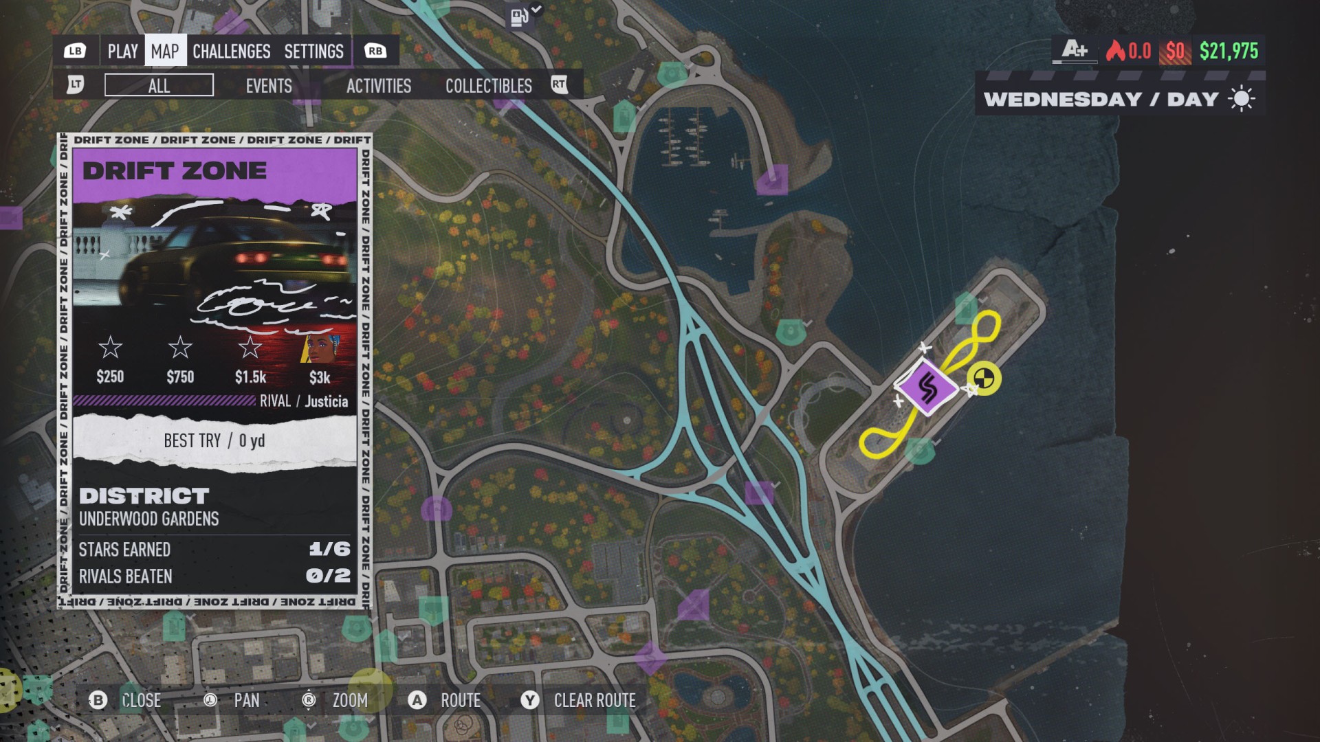 All Drift Zones - Need for Speed Unbound