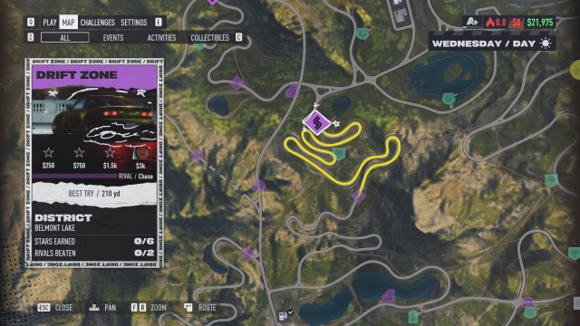 All Drift Zones - Need for Speed Unbound