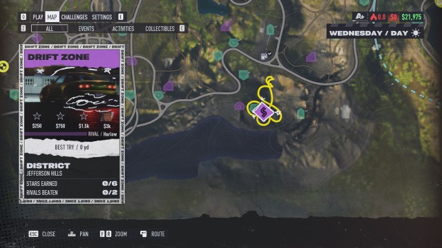 All Drift Zones - Need for Speed Unbound