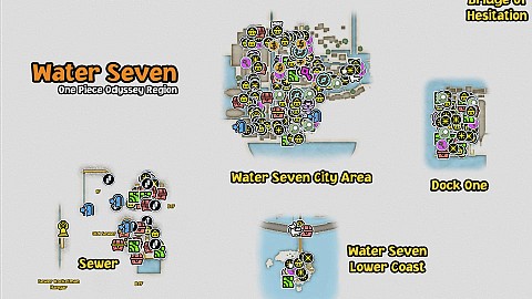 One Piece Odyssey Interactive Maps