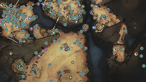 Atlas Fallen Interactive Maps