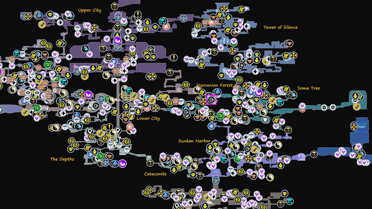 Prince of Persia: The Lost Crown Map