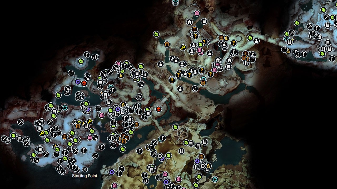 No Rest for the Wicked Interactive Maps