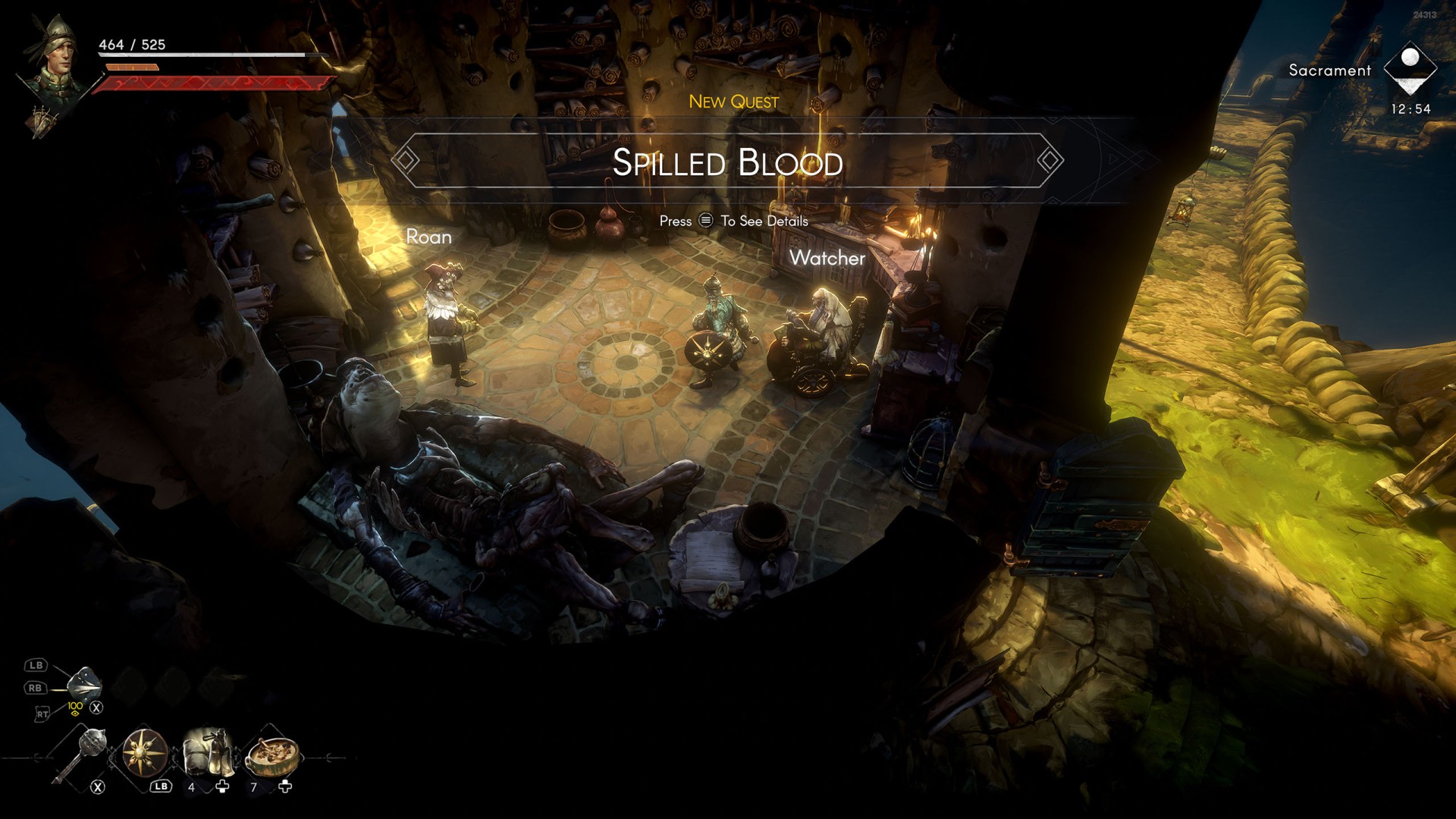 Quests, No Rest for the Wicked Points of interest