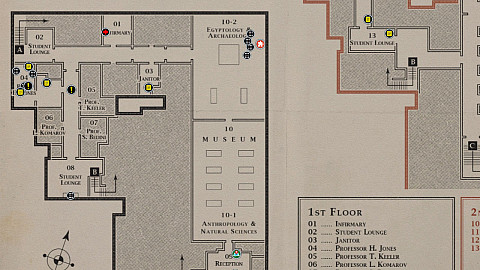 Indiana Jones and the Great Circle Interactive Maps