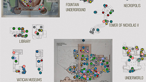 Indiana Jones and the Great Circle Interactive Maps