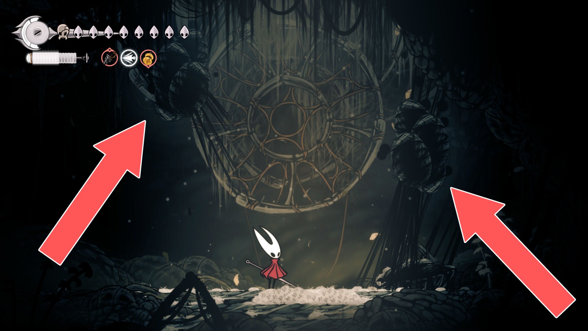 Void Masses, Hollow Knight: Silksong Points of interest