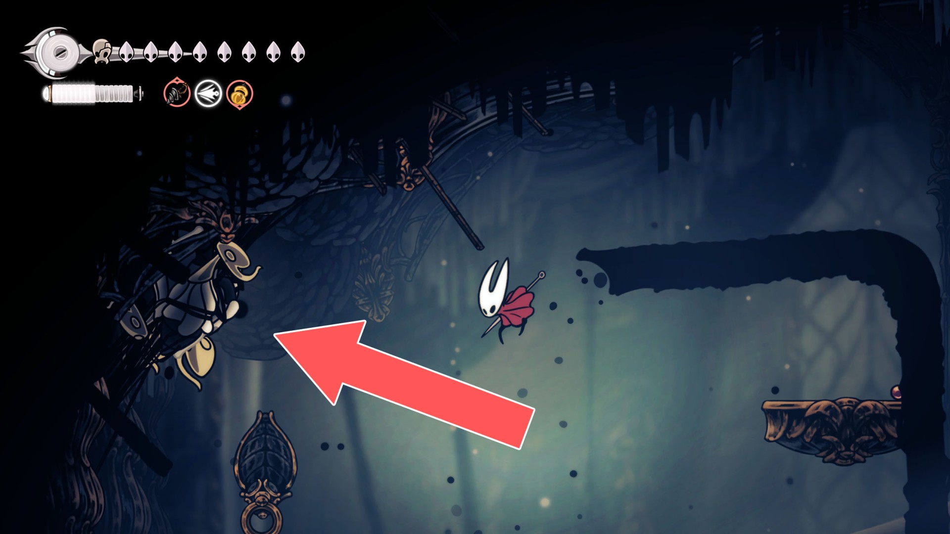 Void Masses, Hollow Knight: Silksong Points of interest