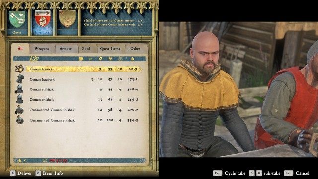 Masquerade, Kingdom Come: Deliverance Quest